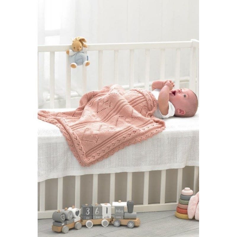 Wendy Peter Pan pp022 Baby DK Blankets Knitting Pattern